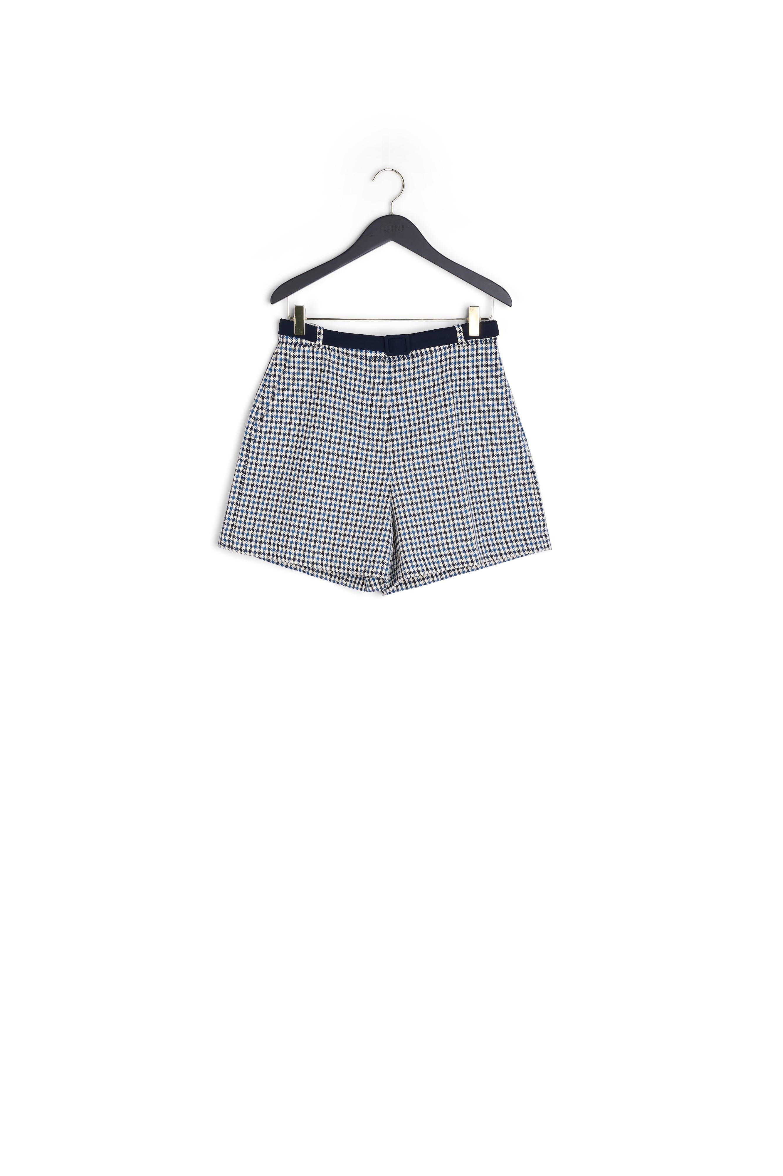 Short à petits carreaux